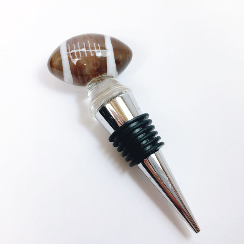 Football Wine Stopper - Group Therapy Wine