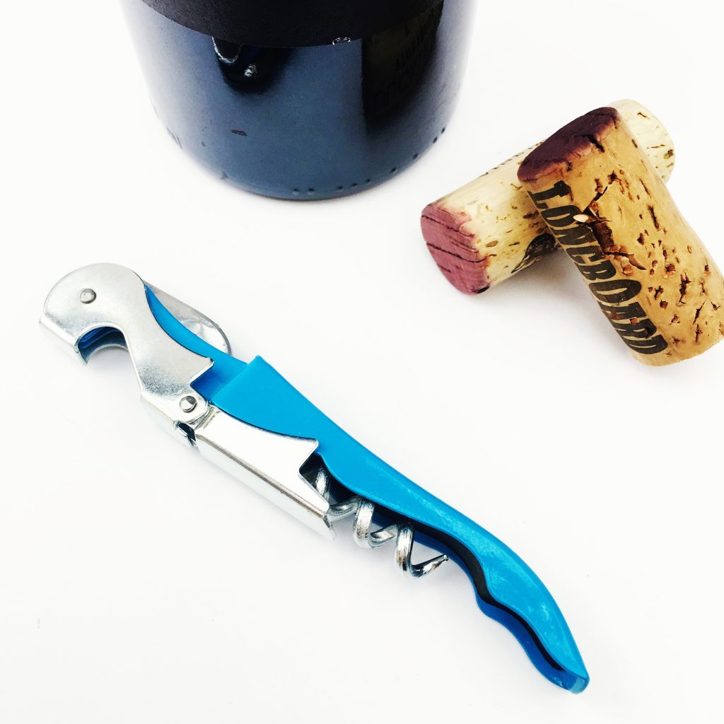 Blue Wine Corkscrew - Group Therapy Wine