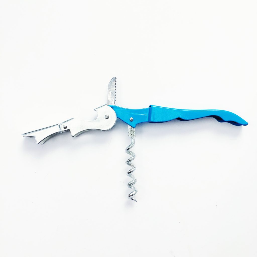 Blue Wine Corkscrew - Group Therapy Wine